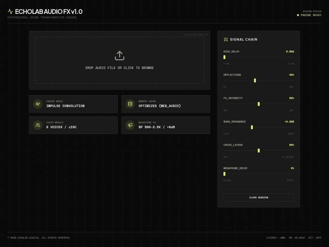 EchoLab Audio FX