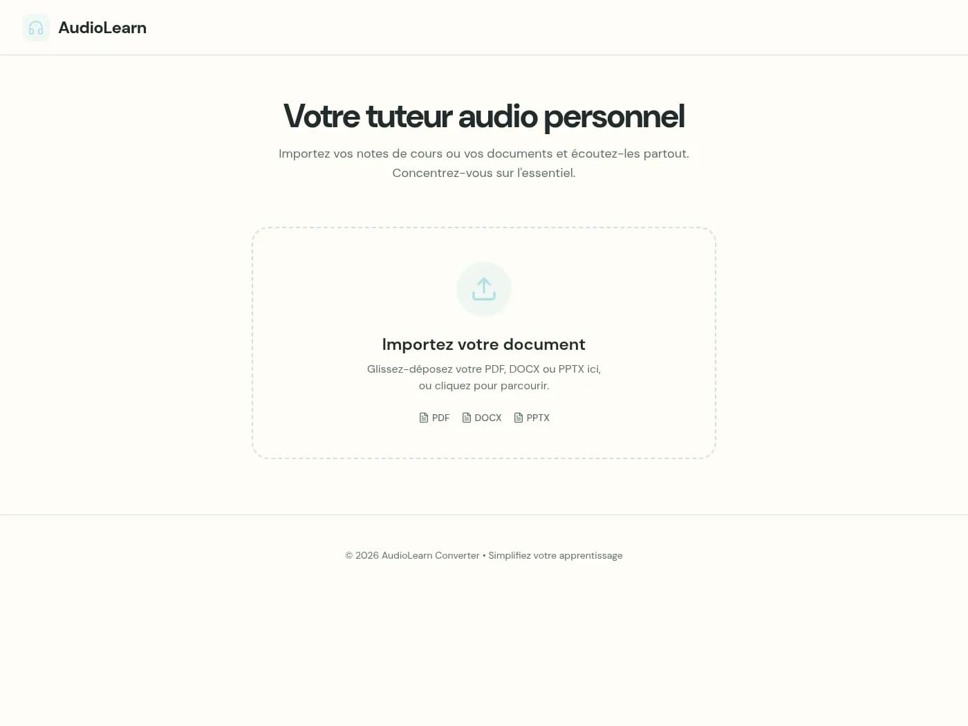 AudioLearn Converter