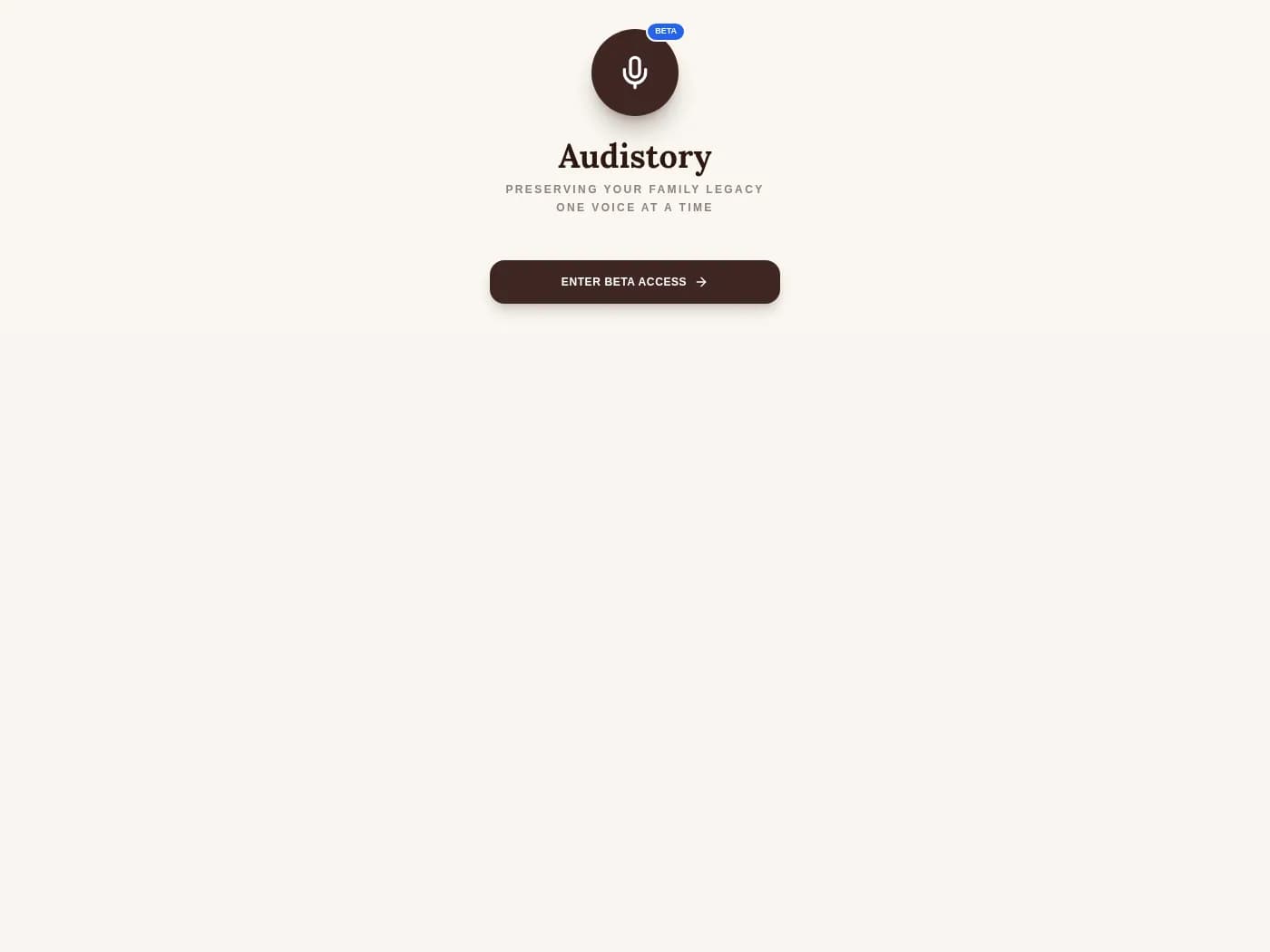 Audistory Family Memories