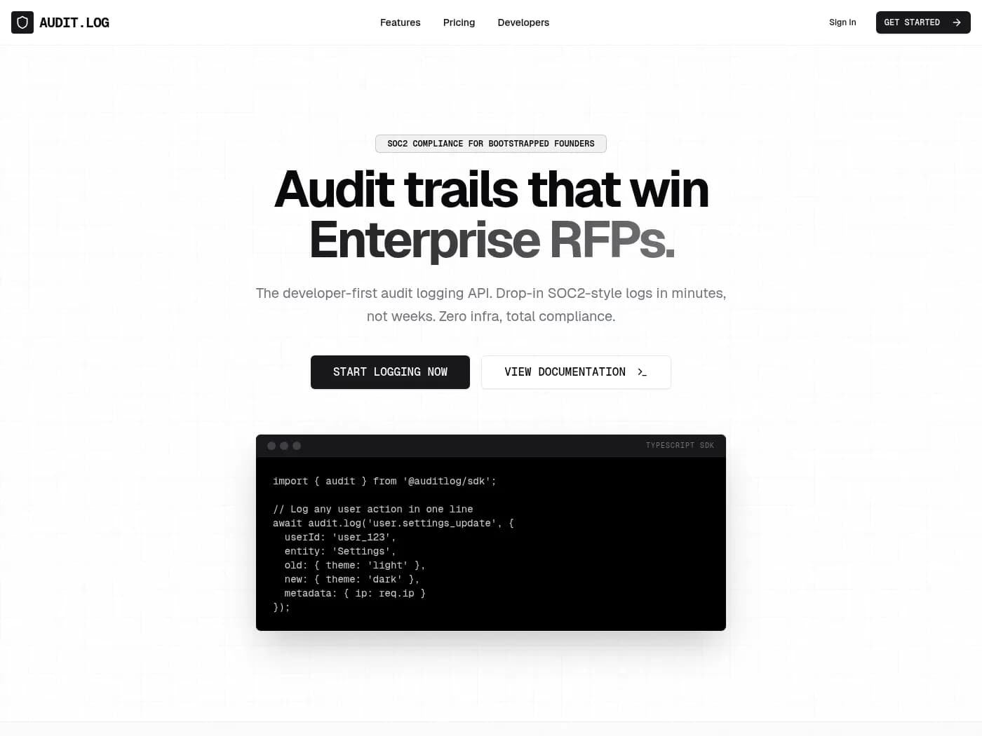 Compliance Audit Logger