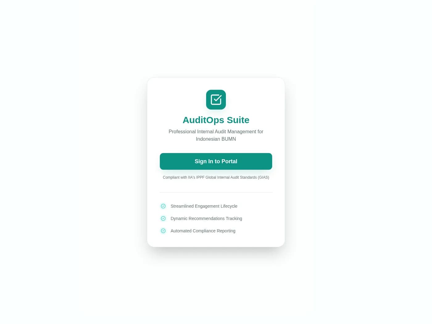 AuditOps Suite