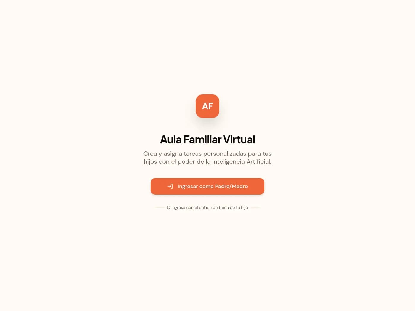 Aula Familiar Virtual