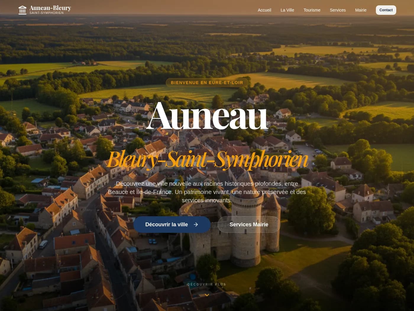 Auneau City Website