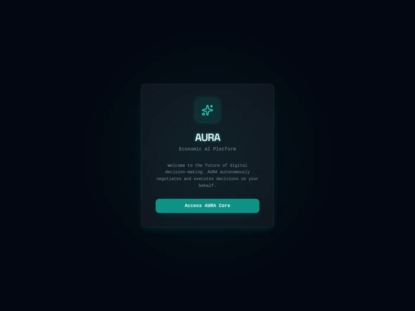 AURA — Economic AI Platform