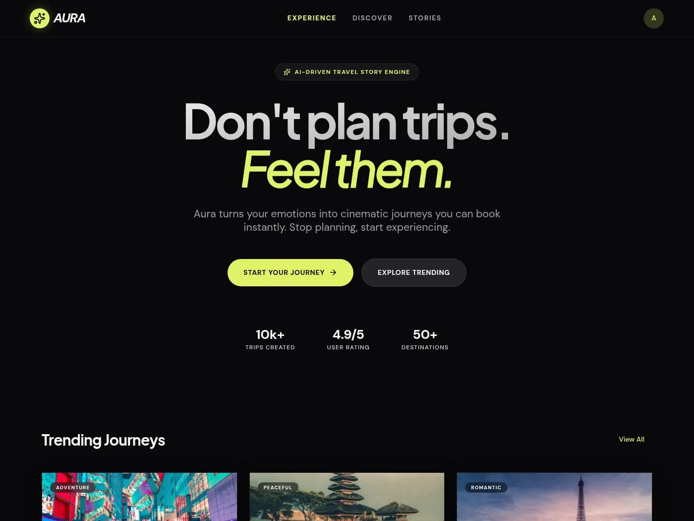 Aura: AI Travel Story Engine