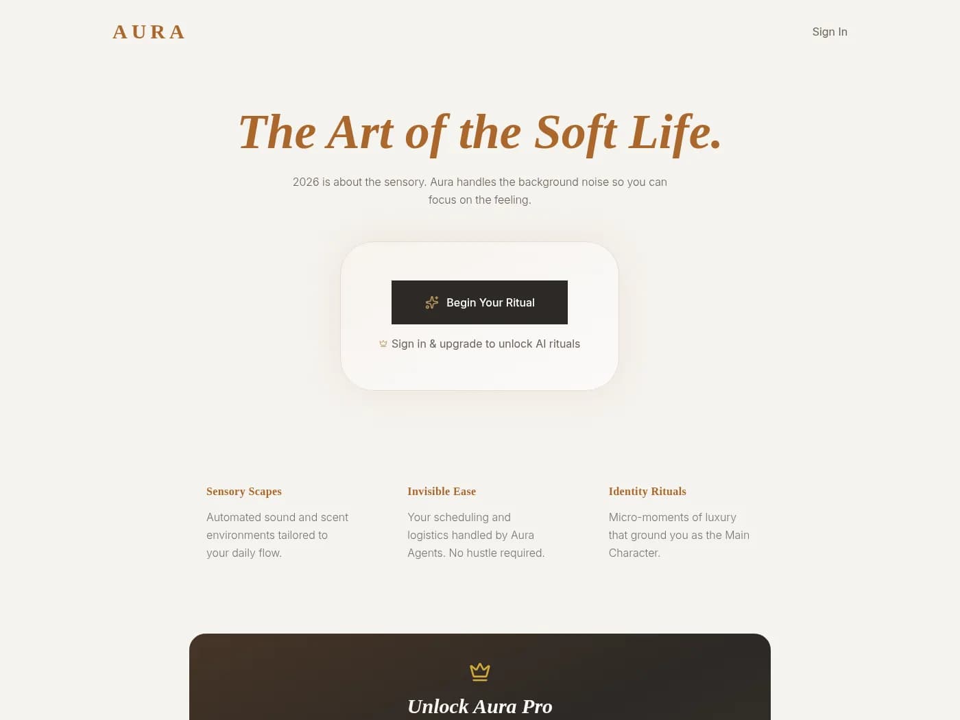 Aura Brand Showcase