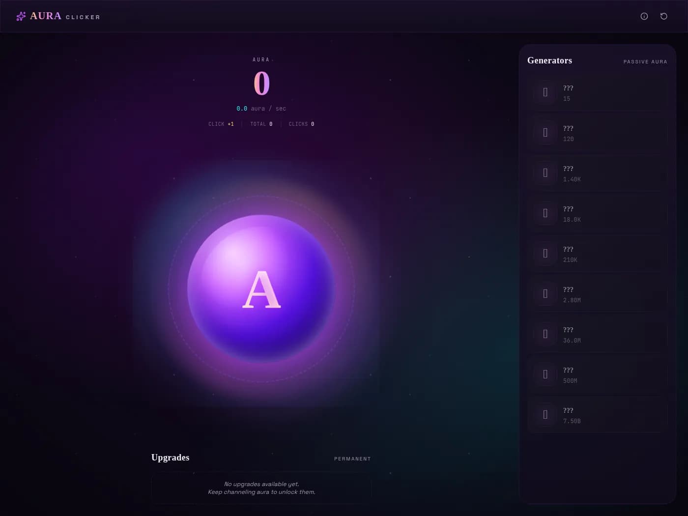 Aura Clicker