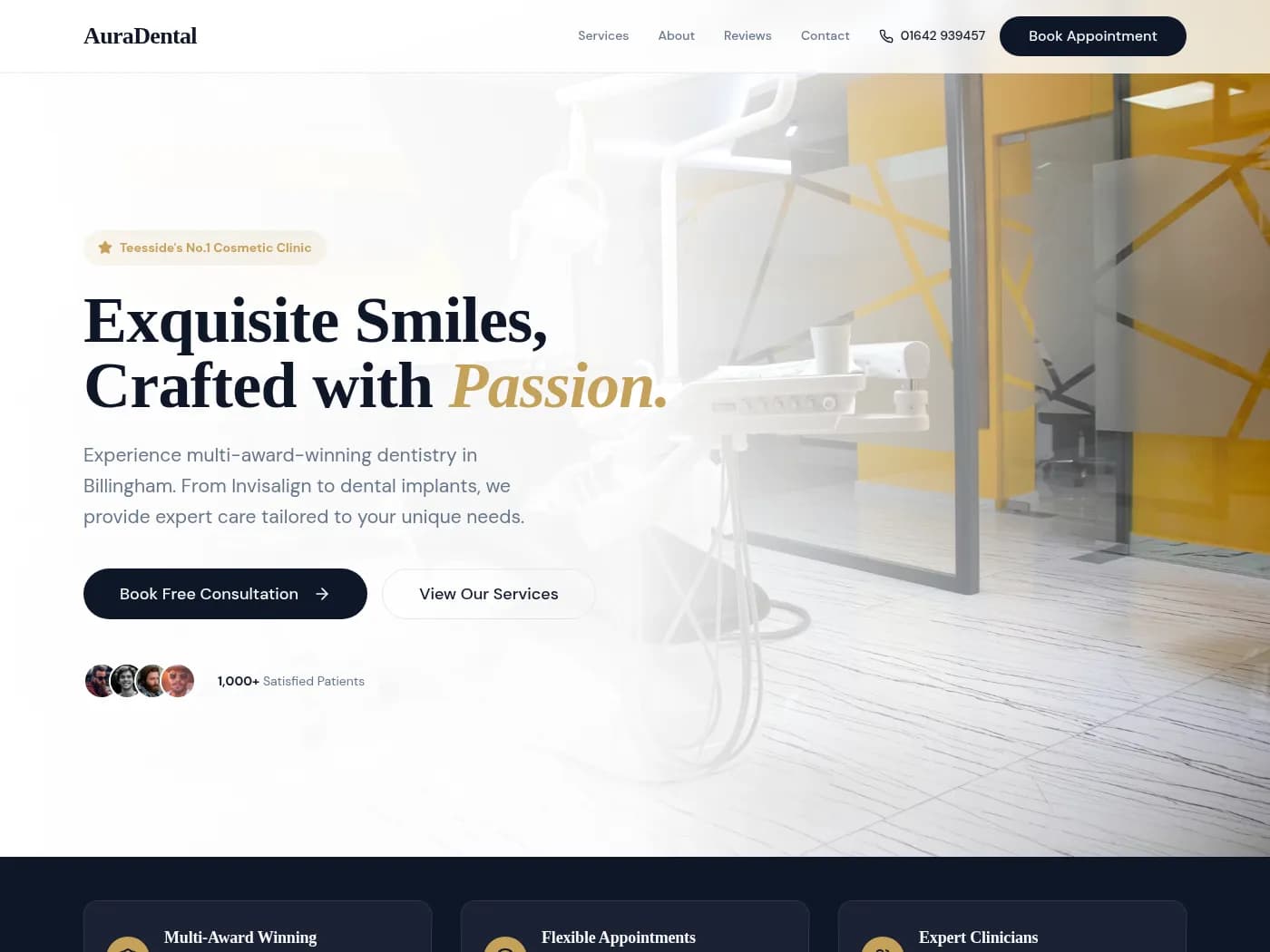 Aura Dental Clone