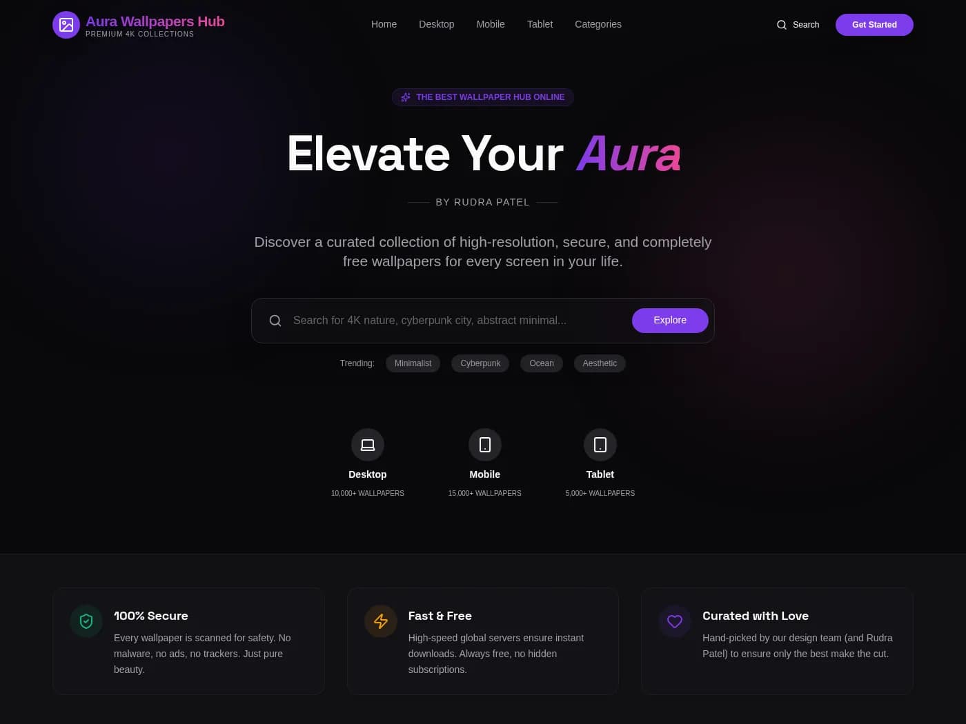 Aura Wallpapers Hub