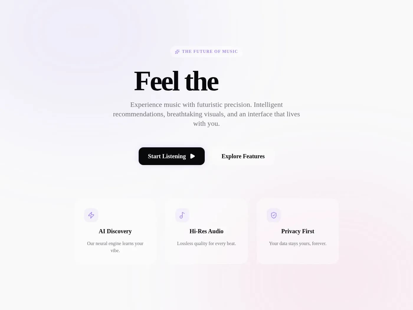AuraBeats Music Player