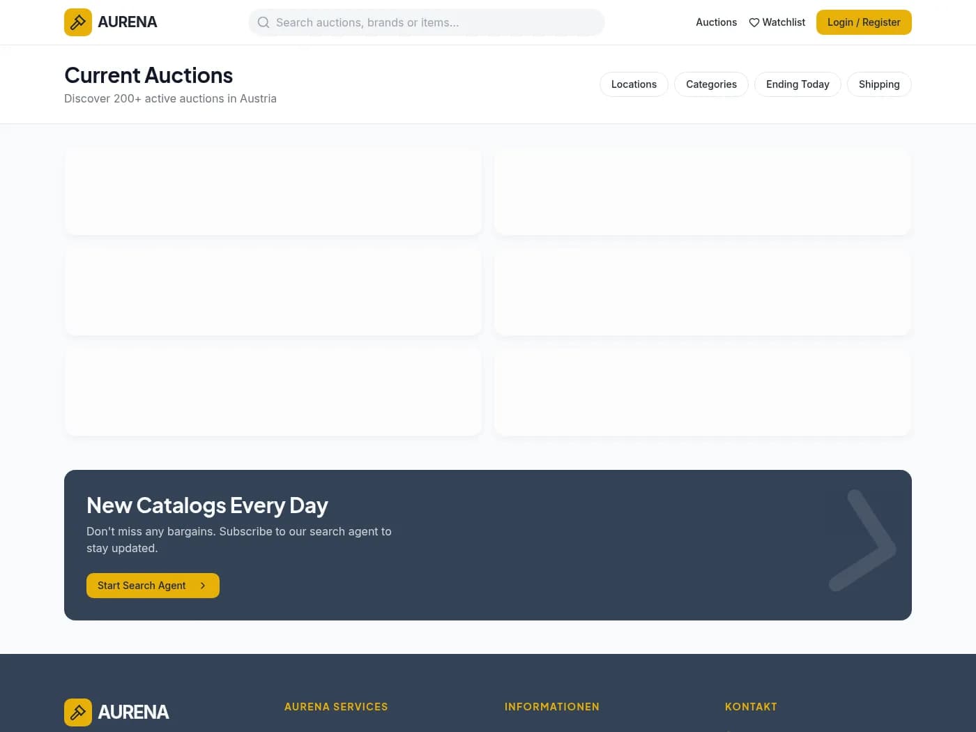 Aurena Auction Platform