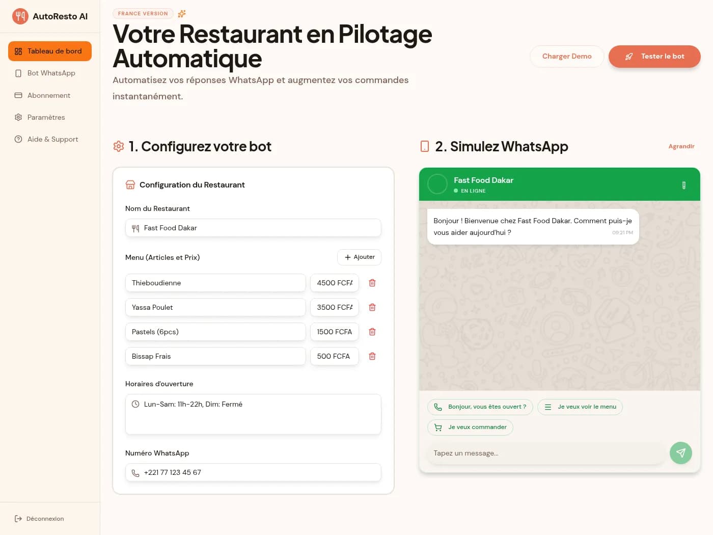 AutoResto AI France