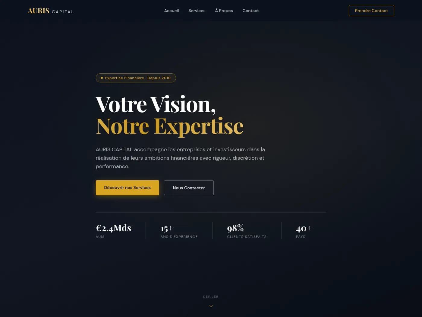 AURIS CAPITAL Pro Site