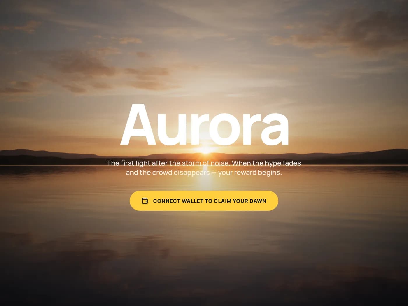 Aurora Dawn Landing