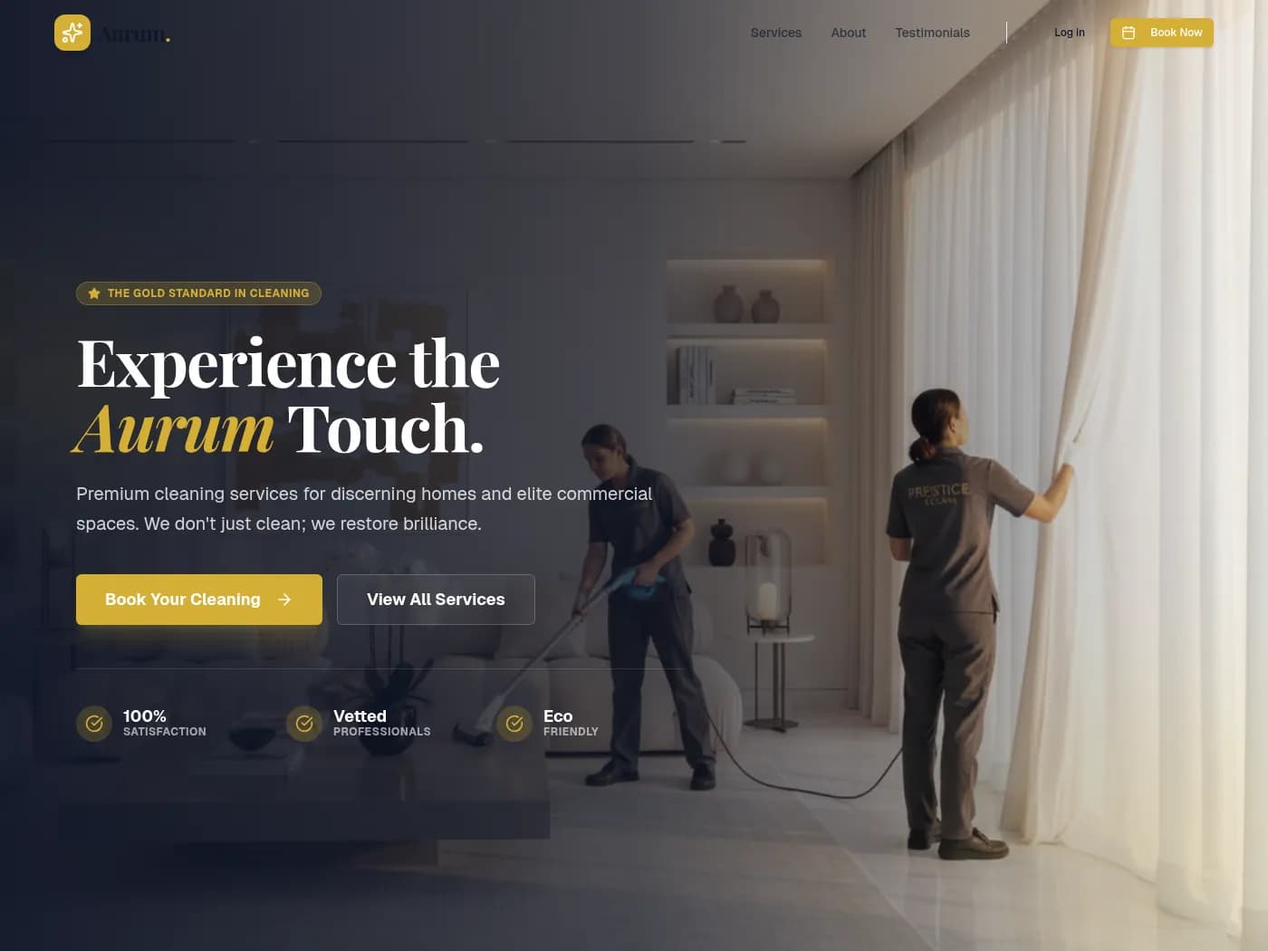 Aurum Cleaning Site