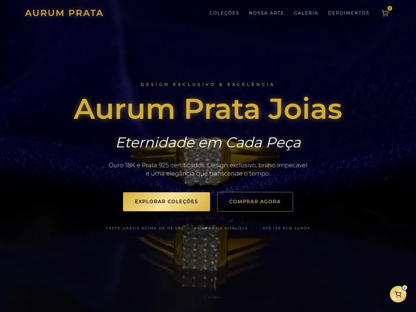 Aurum Prata Lux Landing