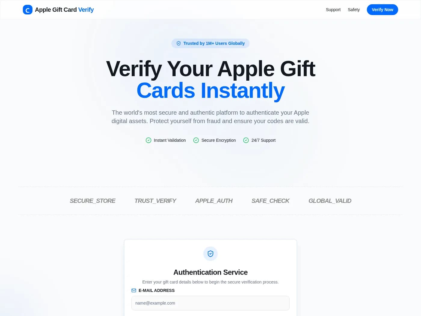 Authentic Gift Card Shop