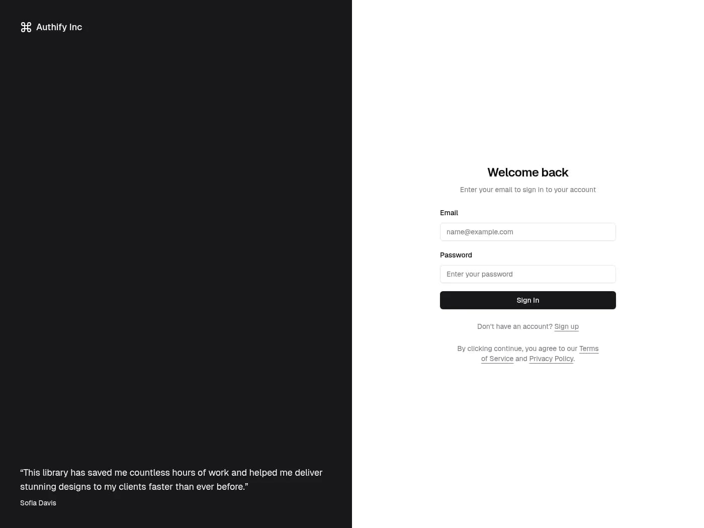 Authify Login Suite