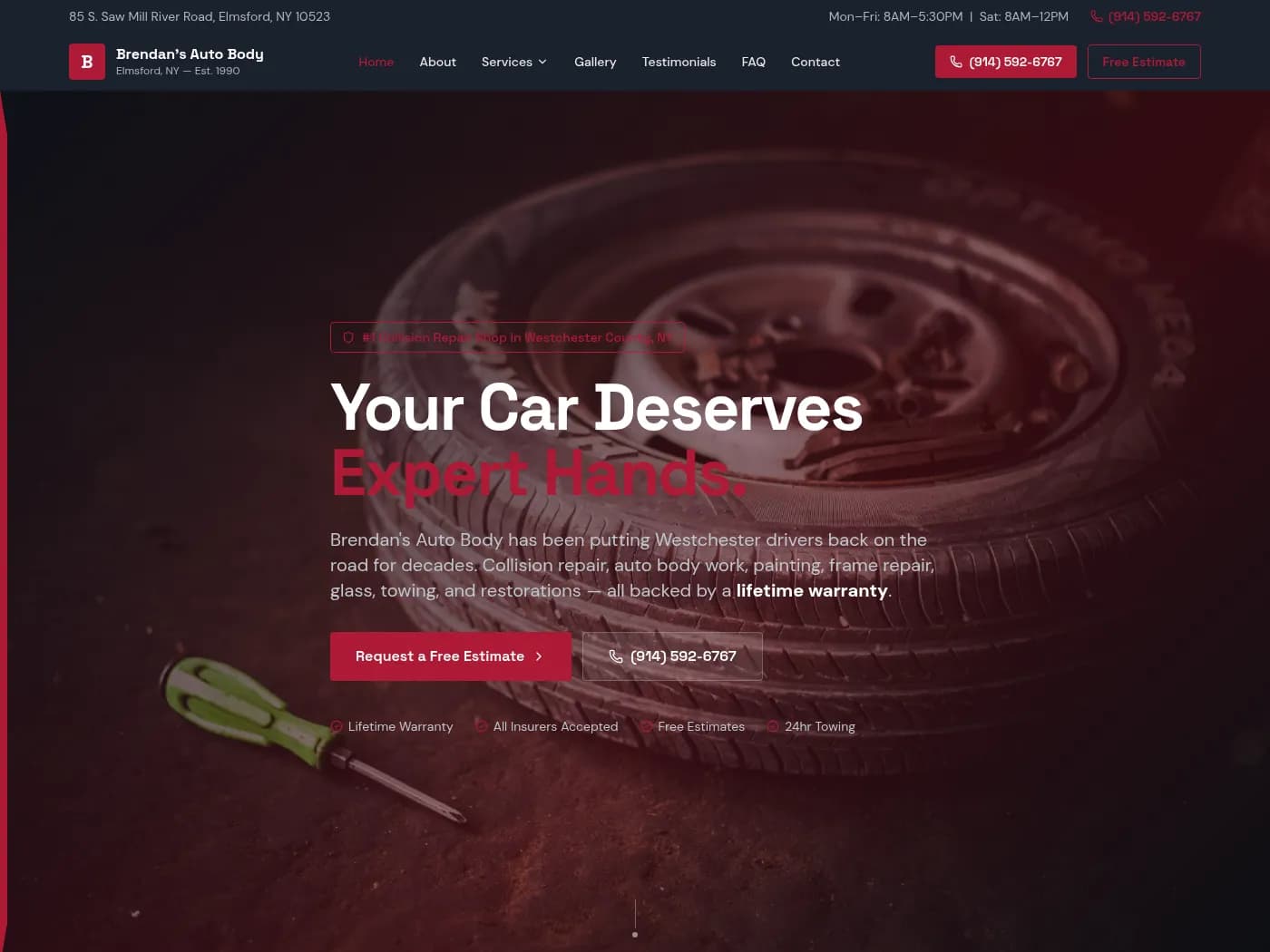 Brendan's Auto Body Redesign