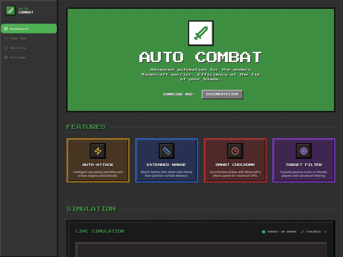 Auto Combat Mod