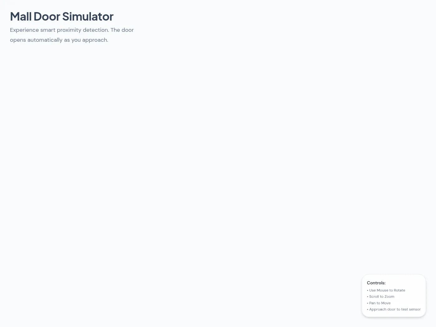 Mall Door Simulator