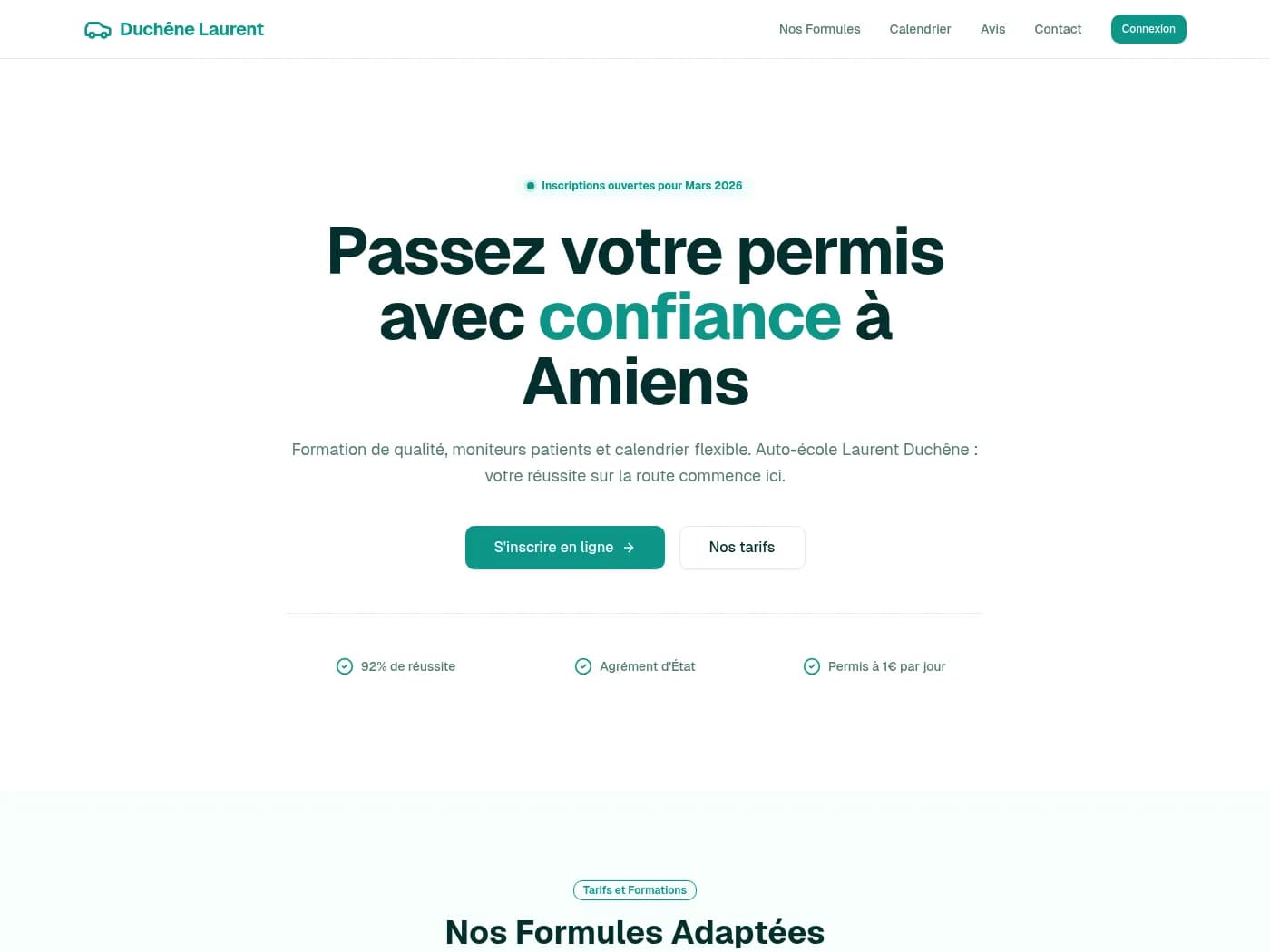 Auto Ecole Vitrine