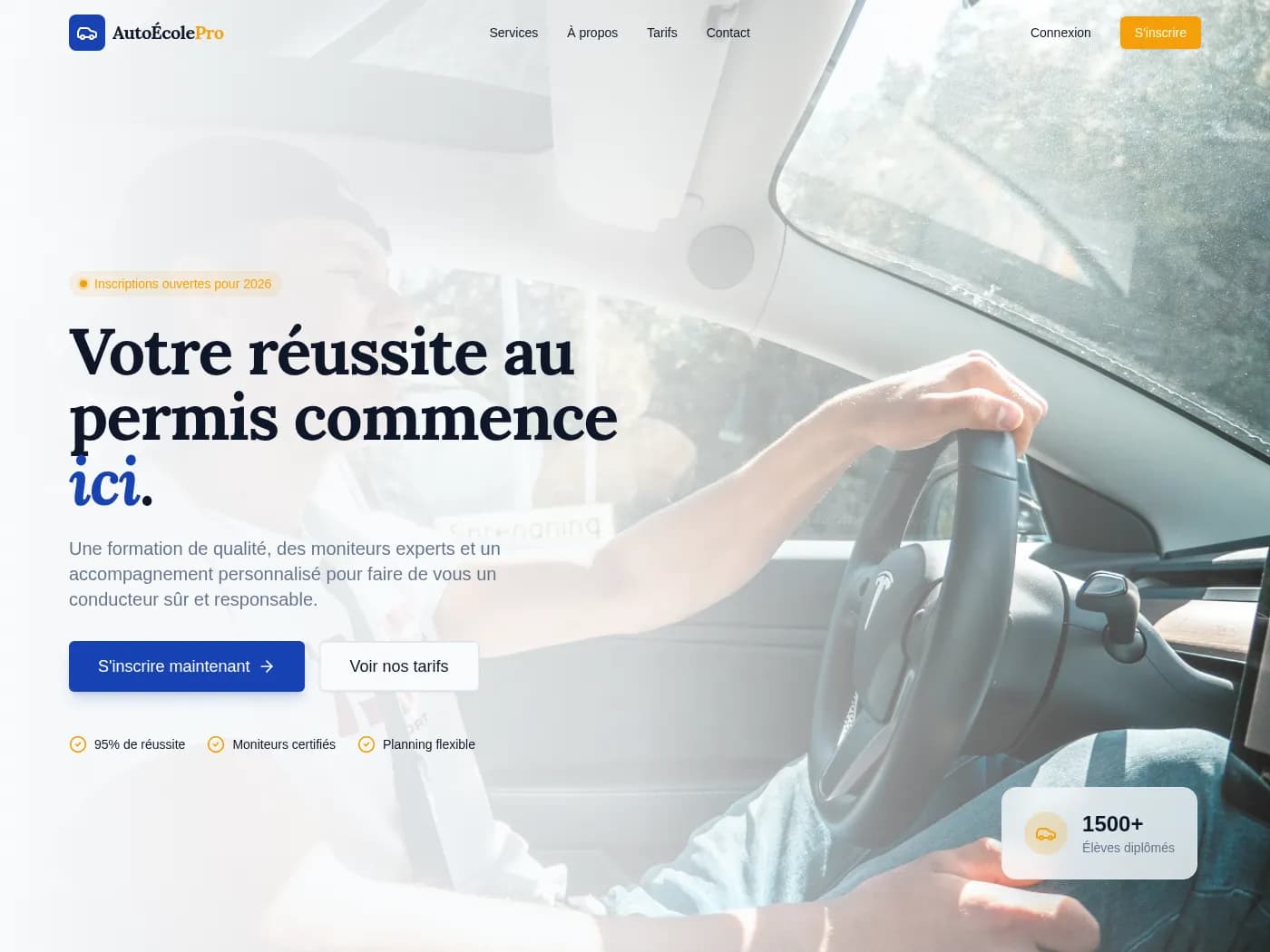 Auto École Web Portal