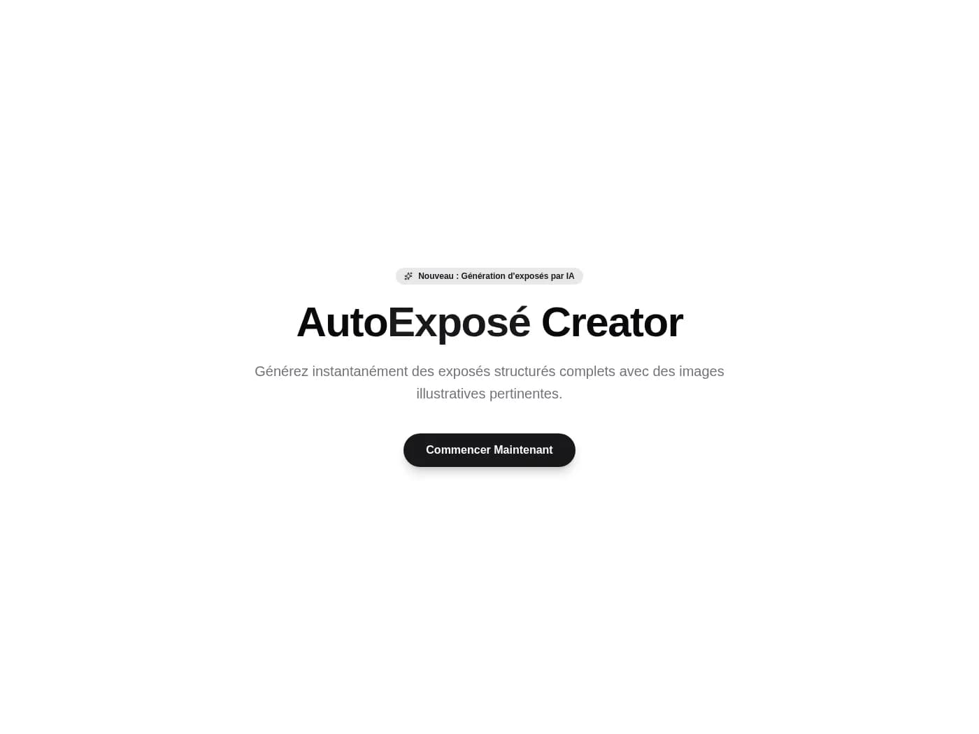 AutoExposé Creator
