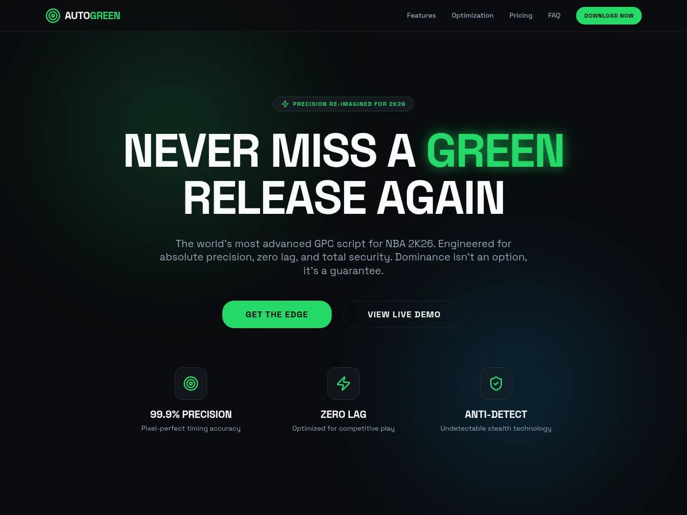 Auto Green Fading GPC