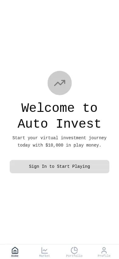 Auto Invest Game