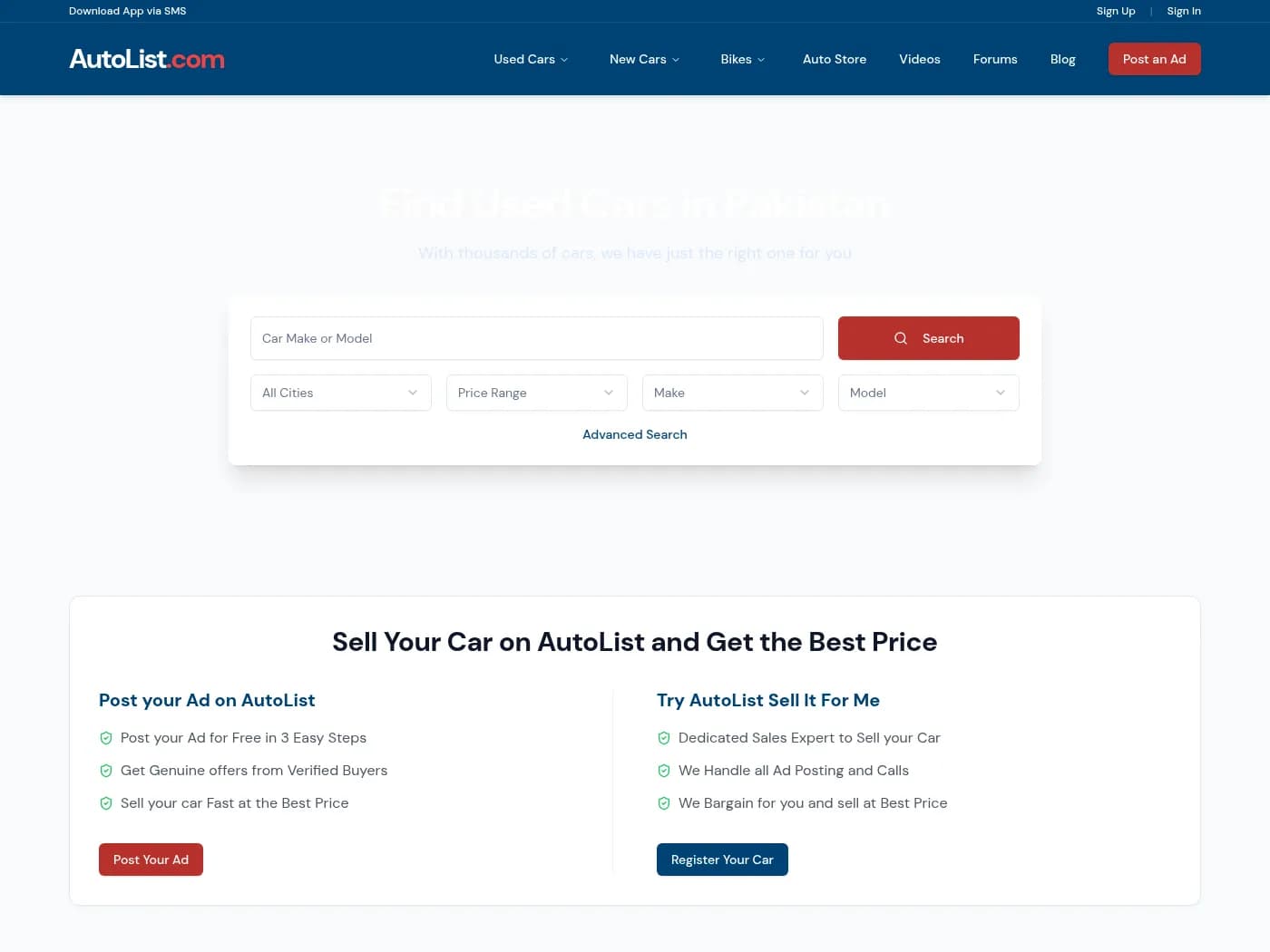 AutoList Marketplace