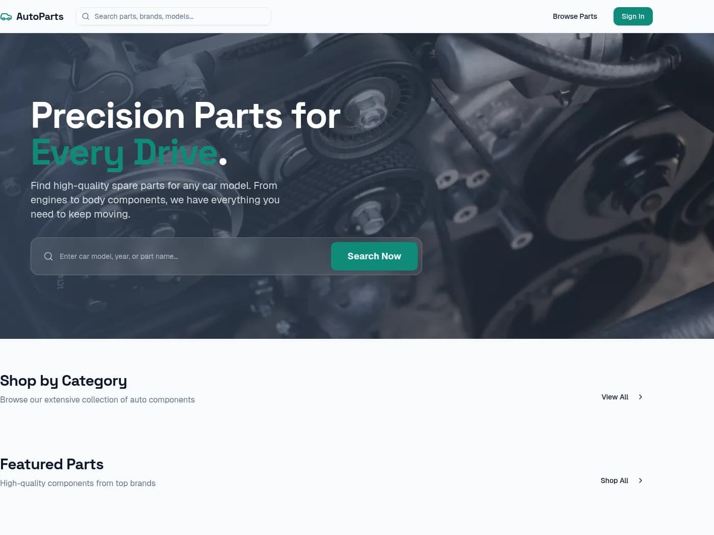 Auto Parts Marketplace