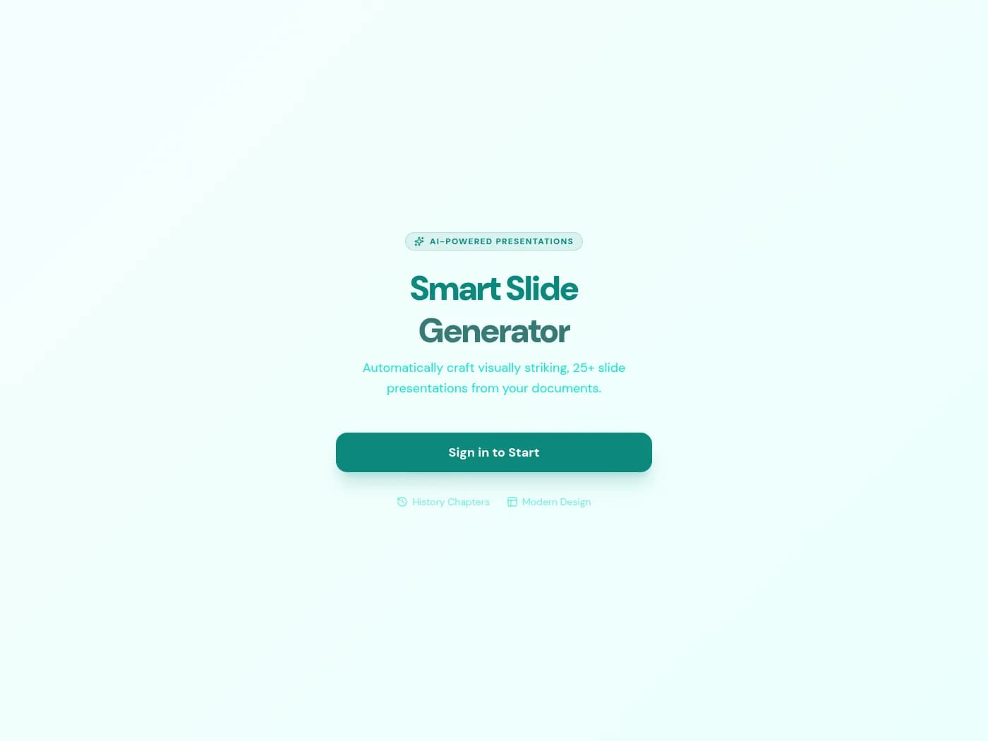 Smart Slide Generator
