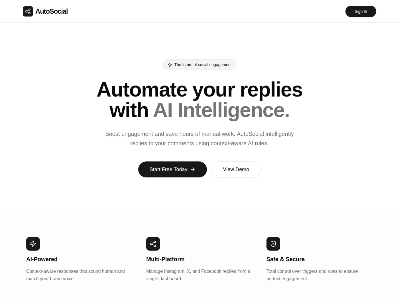 AutoSocial Reply Bot