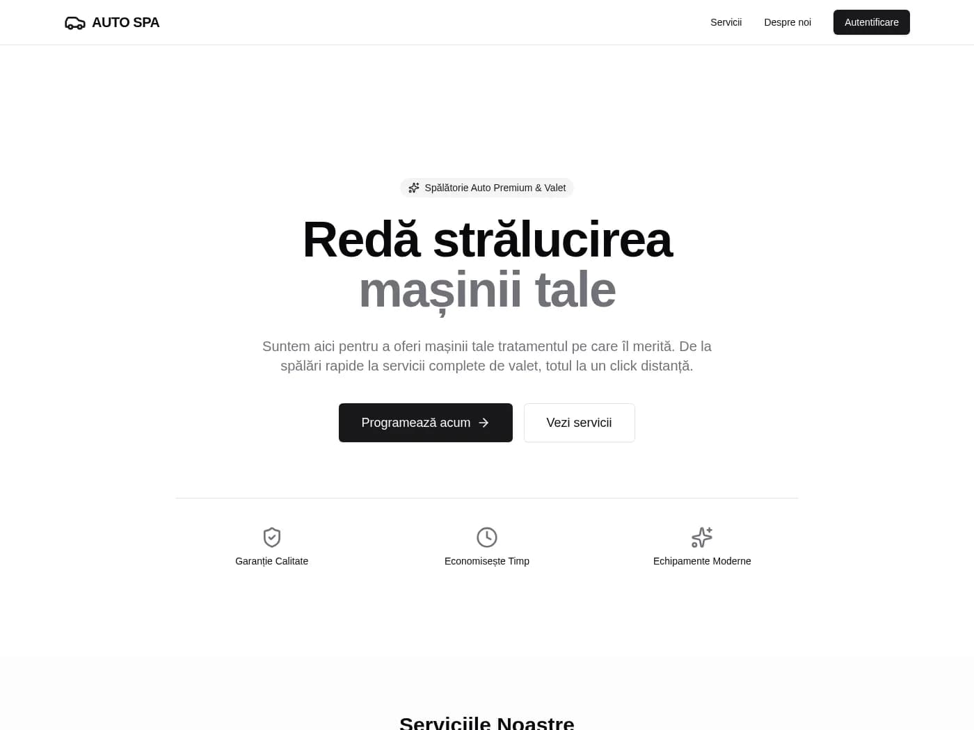 Auto Spa Scheduler