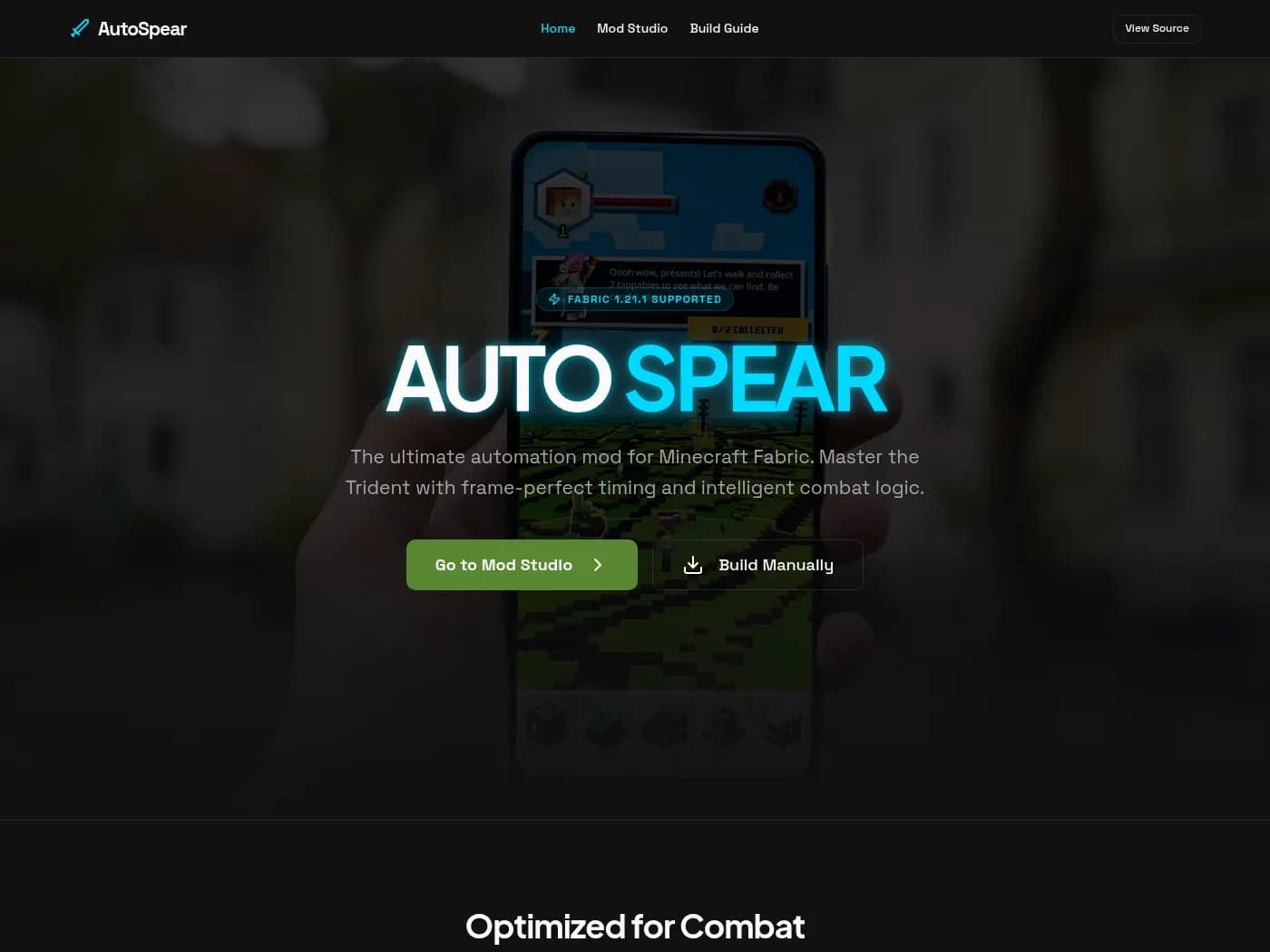 Auto Spear Mod