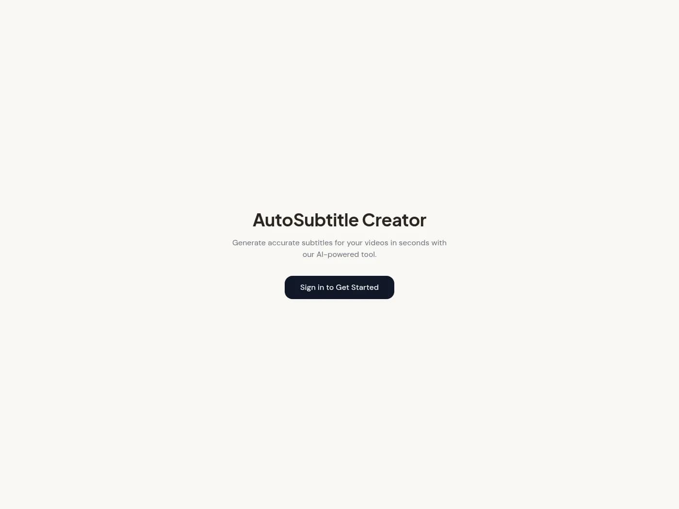 AutoSubtitle Creator