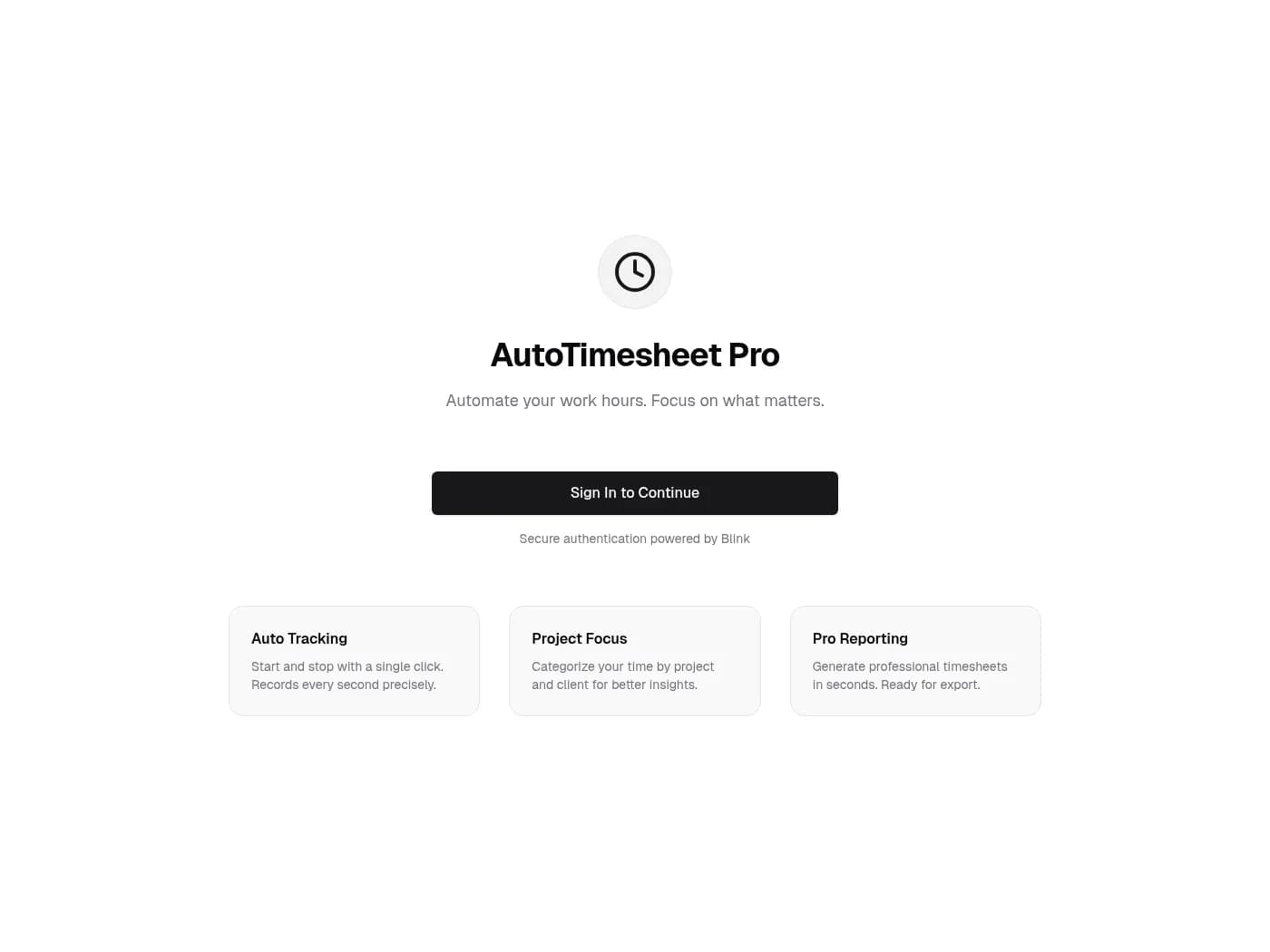 AutoTimesheet Pro