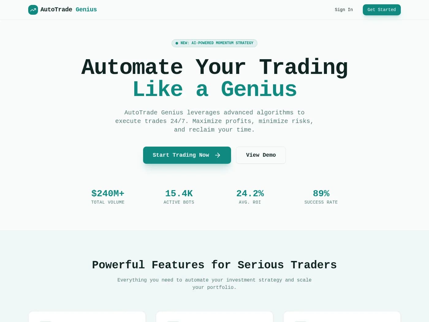 AutoTrade Genius