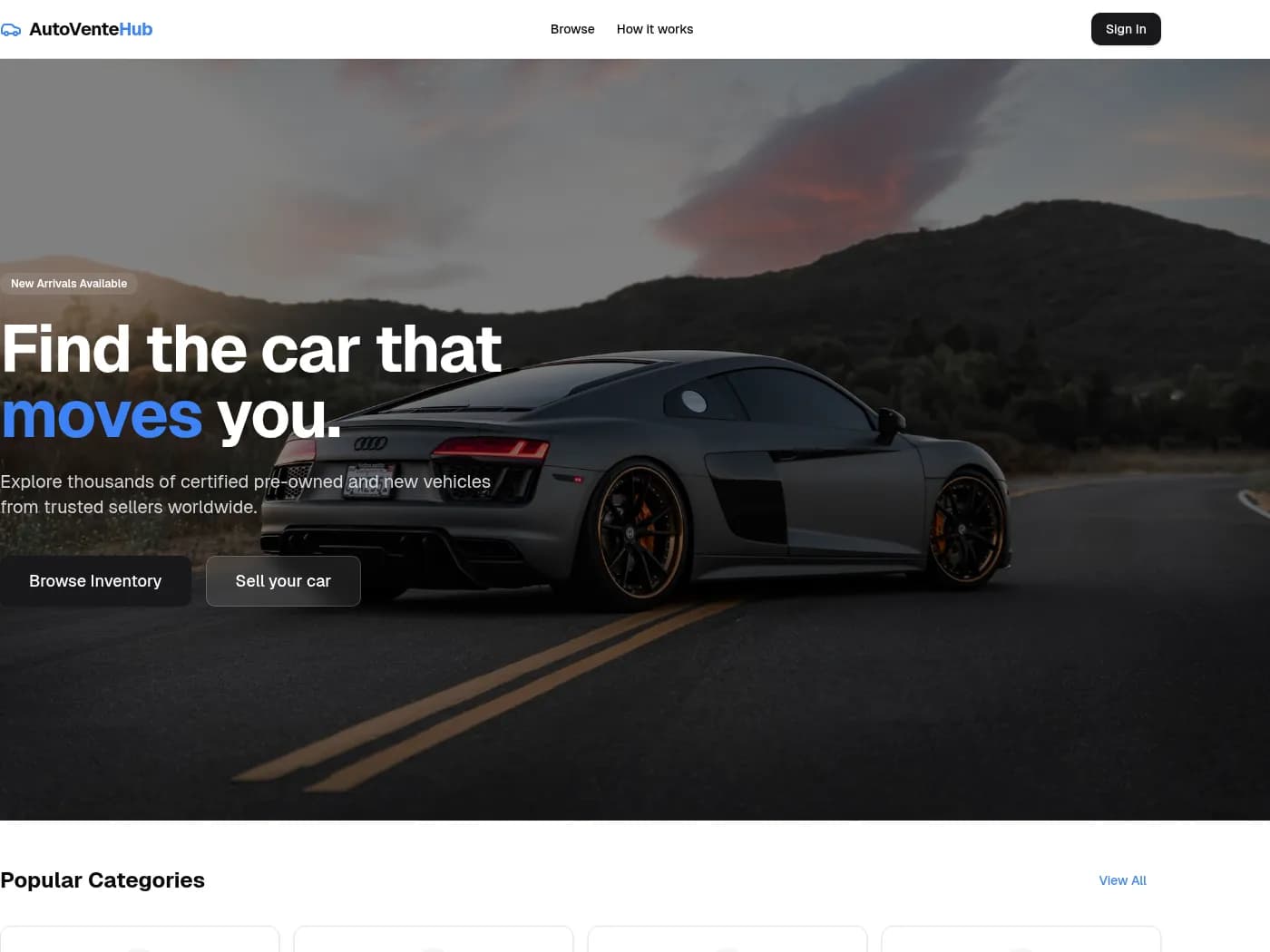 AutoVente Hub