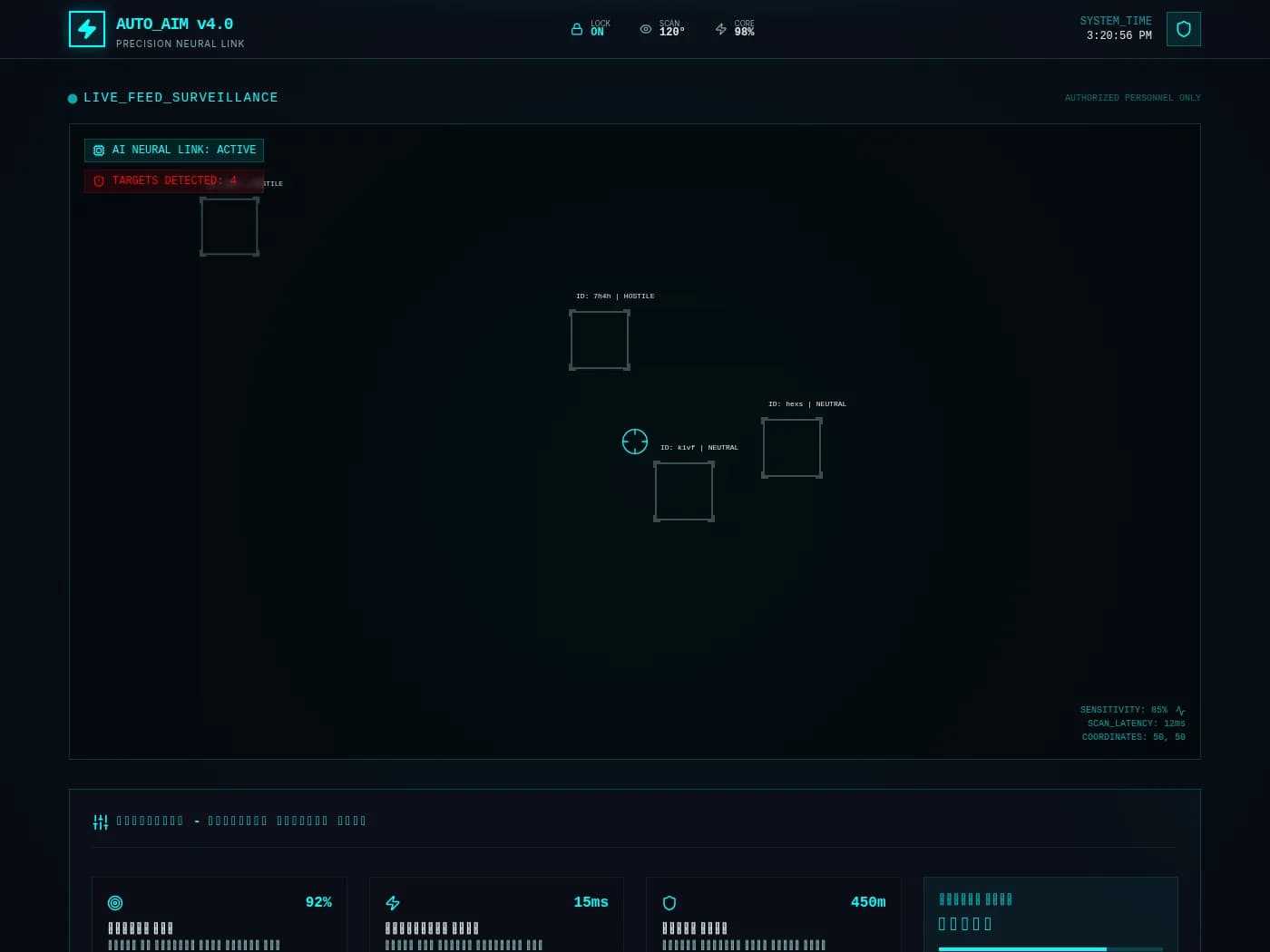 AutoAim Precision App
