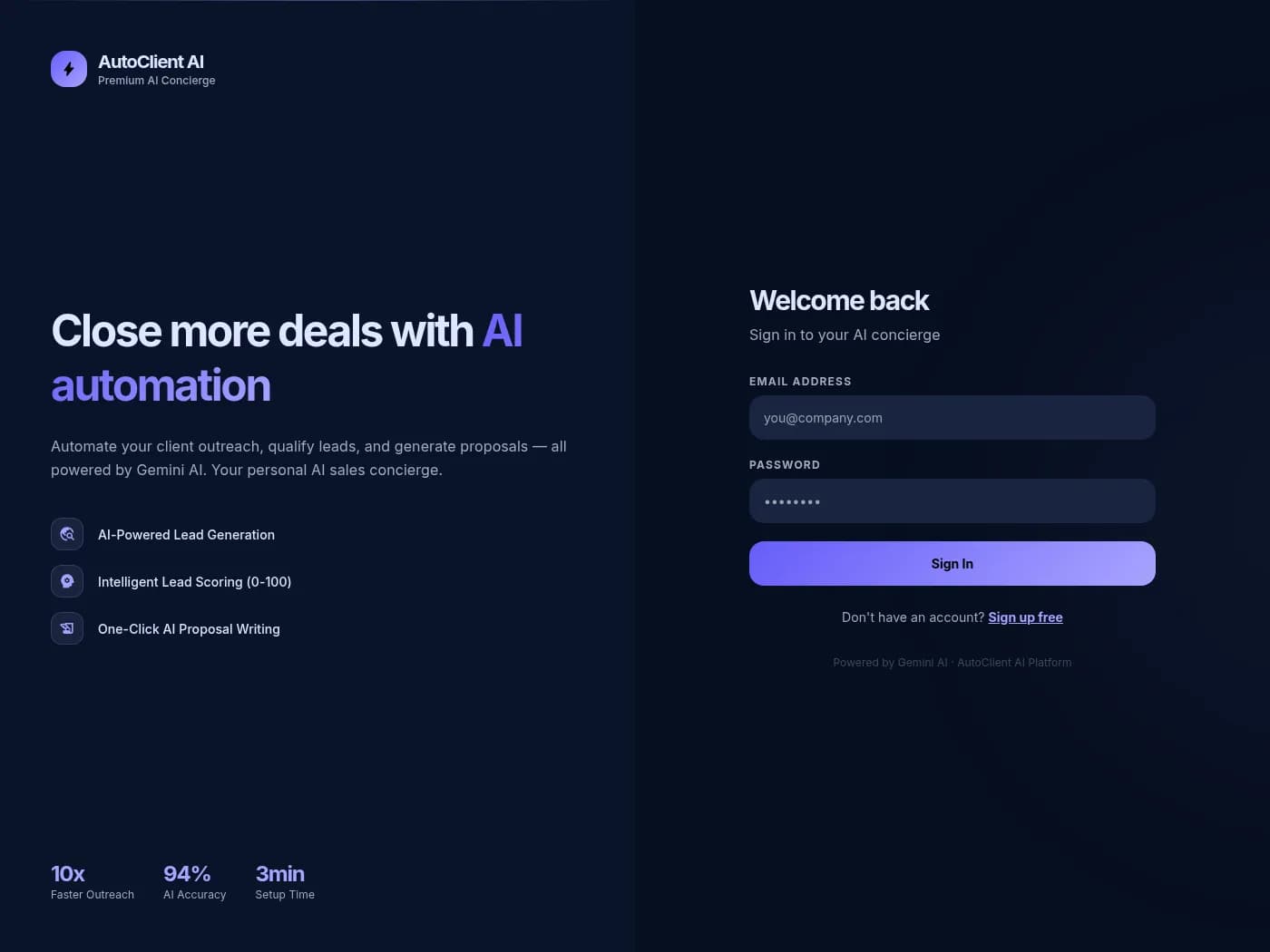 AutoClient AI Platform