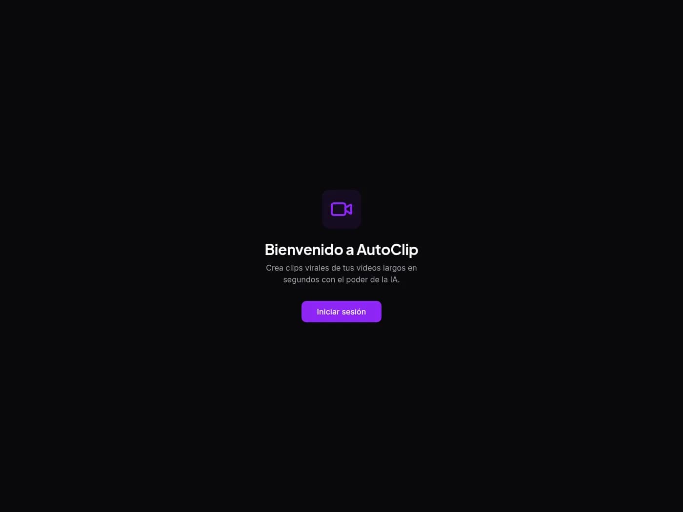 AutoClip Video Web