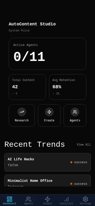 AutoContent AI Studio