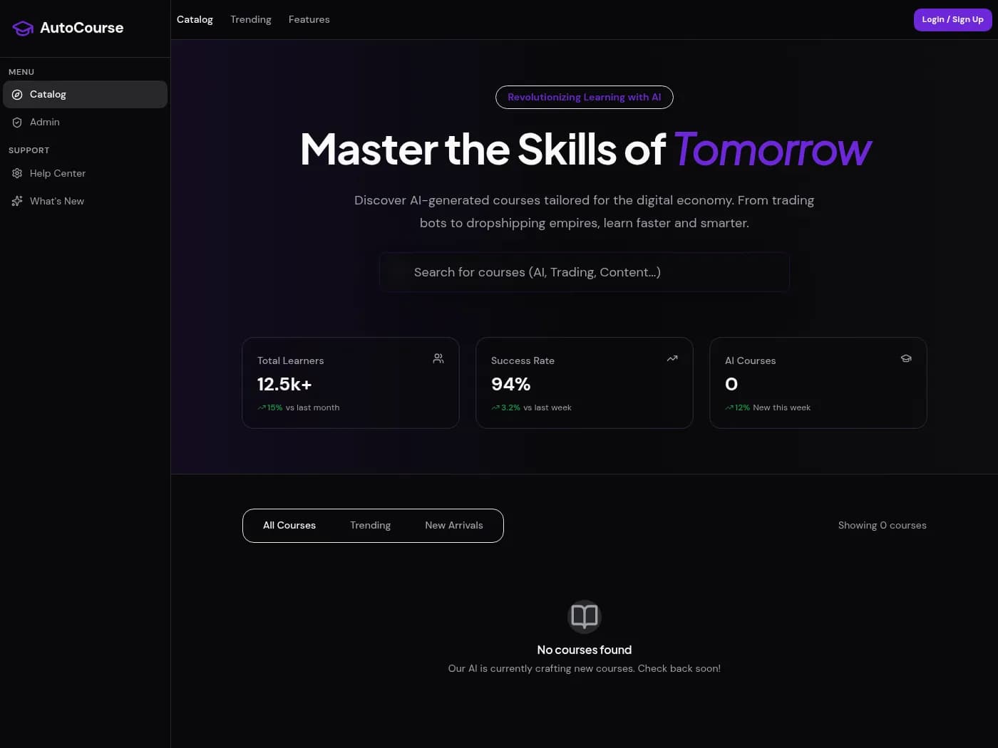 AutoCourse Builder