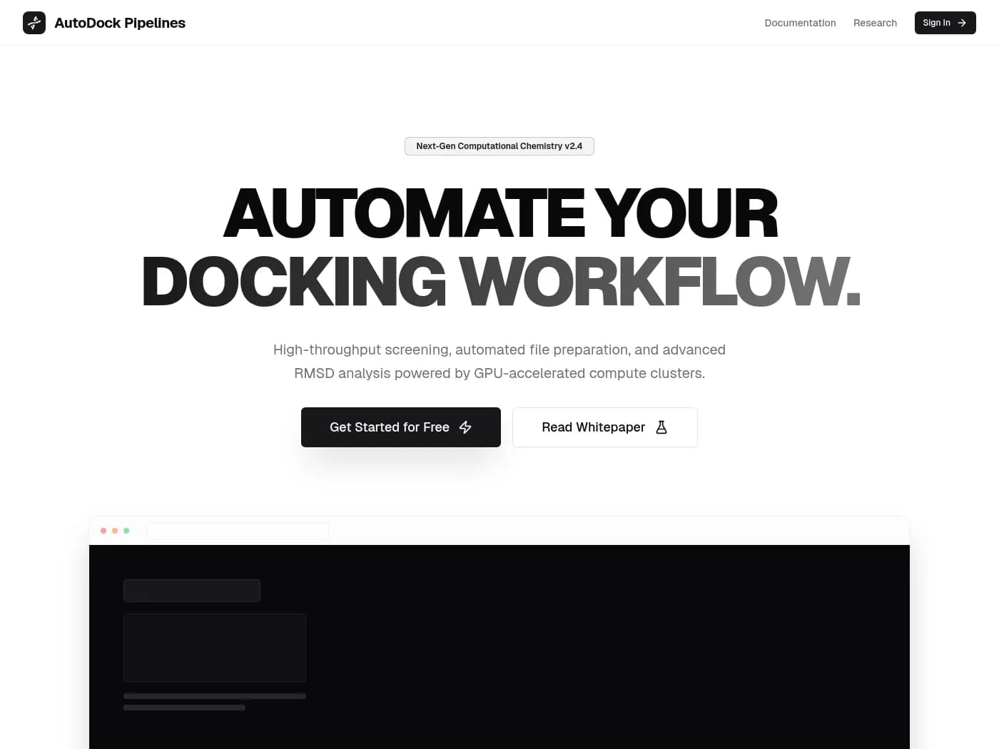 AutoDock Pipelines