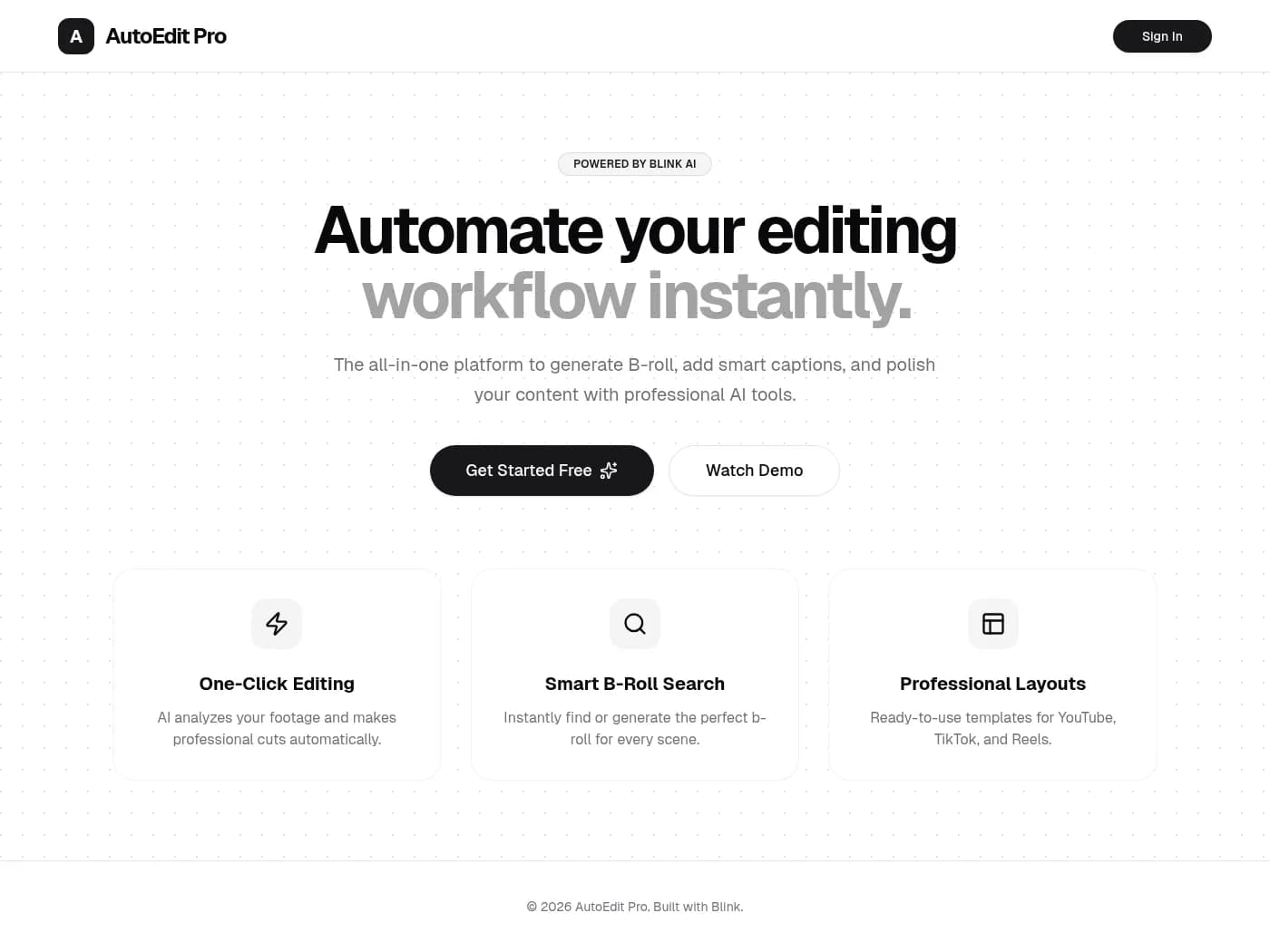 AutoEdit Pro