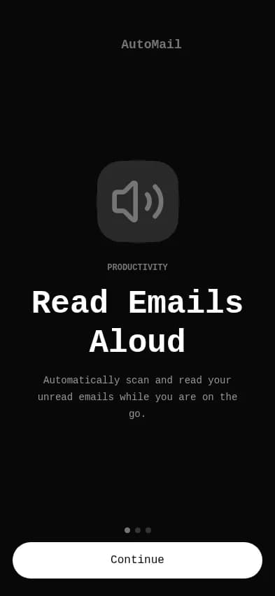 AutoMail Reader