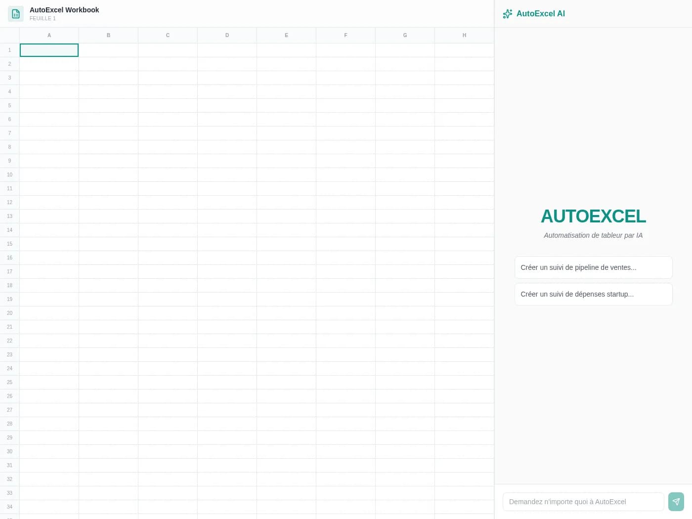 AutoExcel Web App
