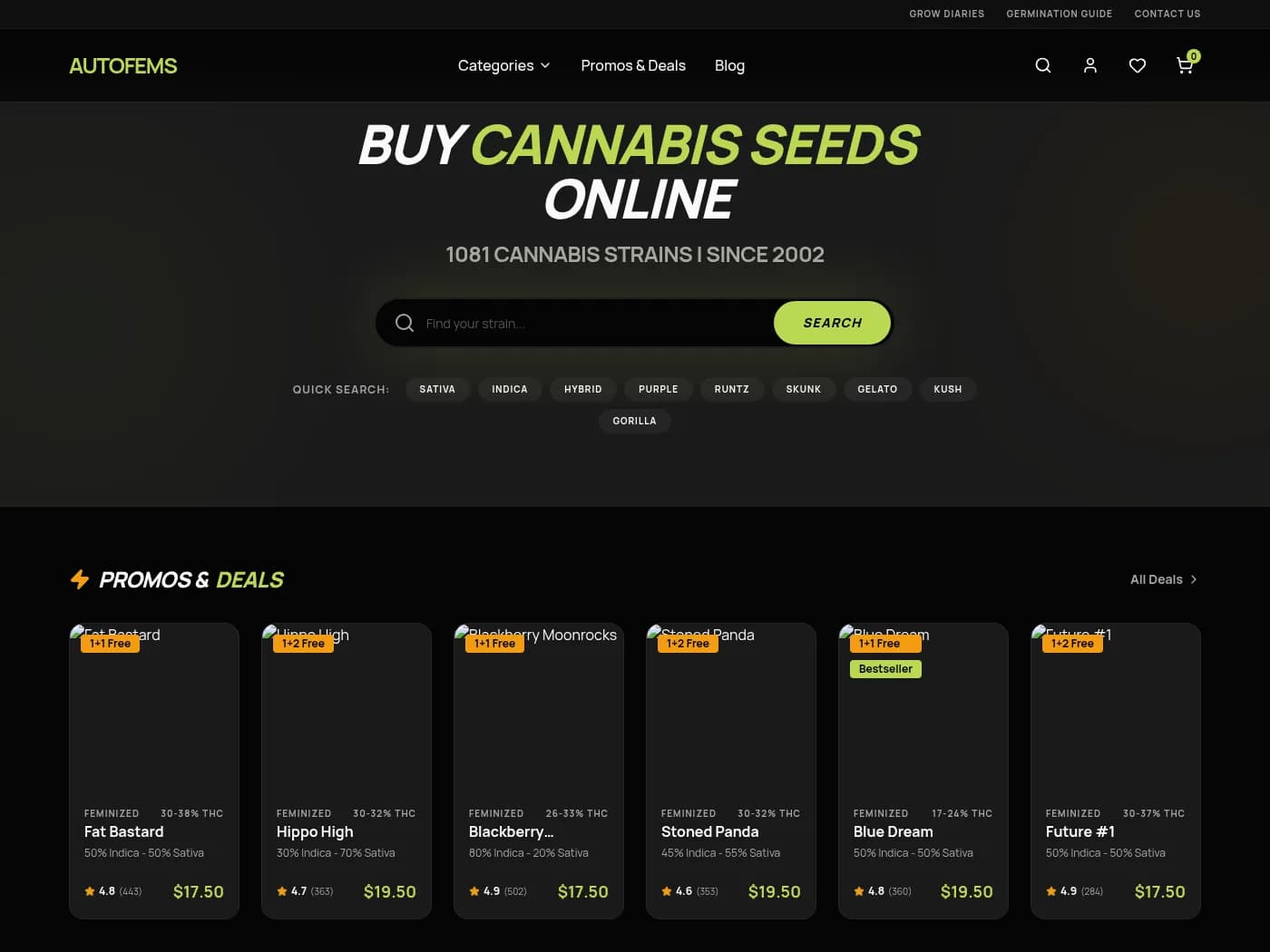 AutoFems Seed Store